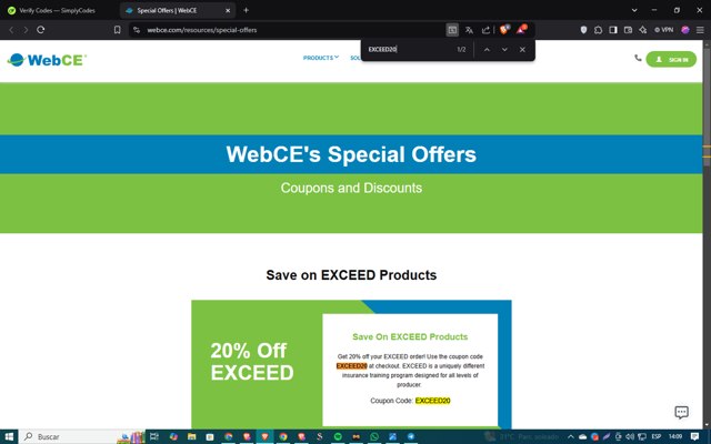 WebCE Coupon Codes (2 Verified) - $5 Off Sitewide Mar 2025