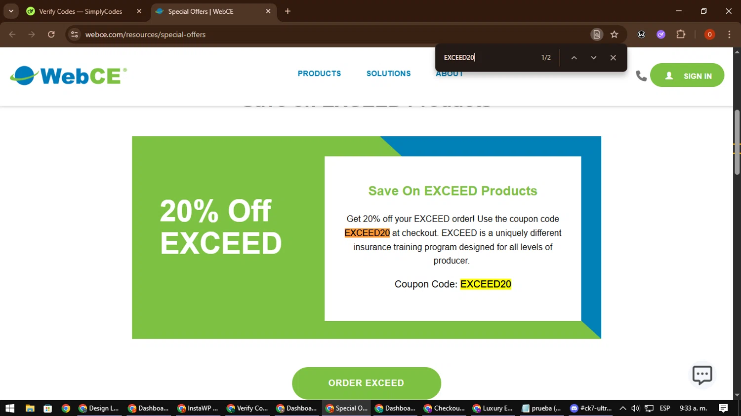 WebCE Promo Codes - 10% Off (3 Verified) Dec 2025