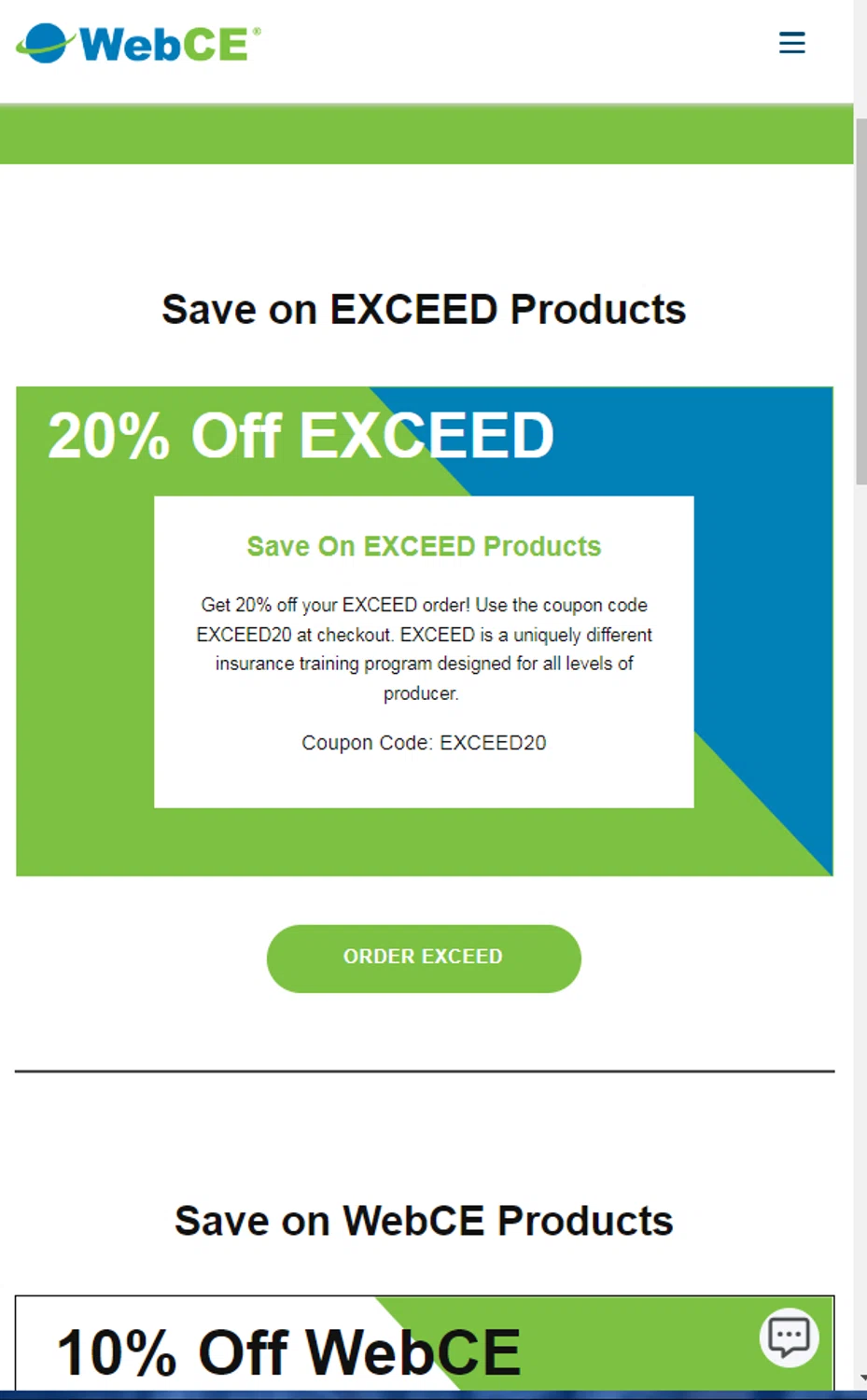 WebCE Coupons - $5 Off | January 2025