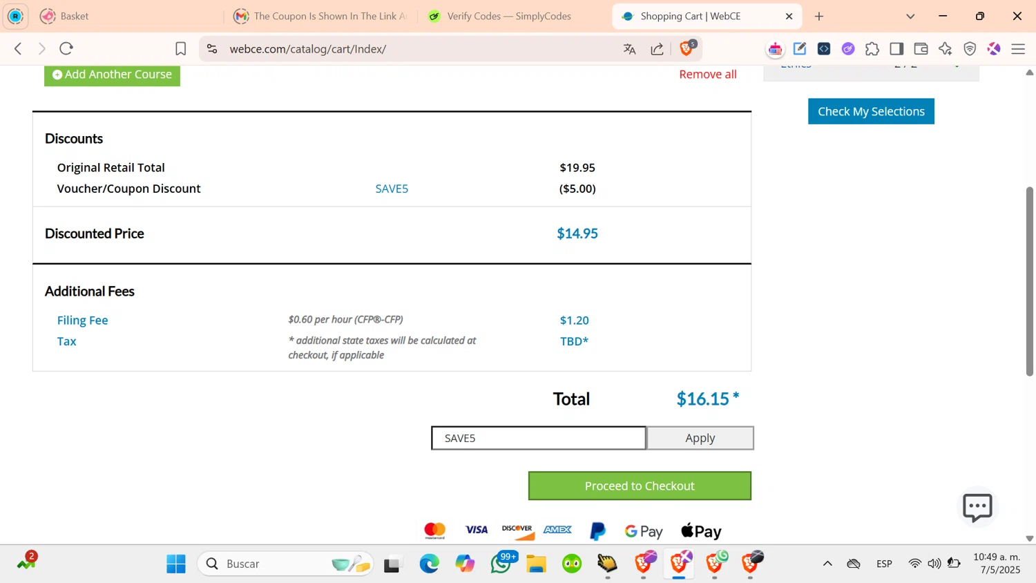 WebCE Discount Codes - $5 Off (3 Verified) Jun 2025