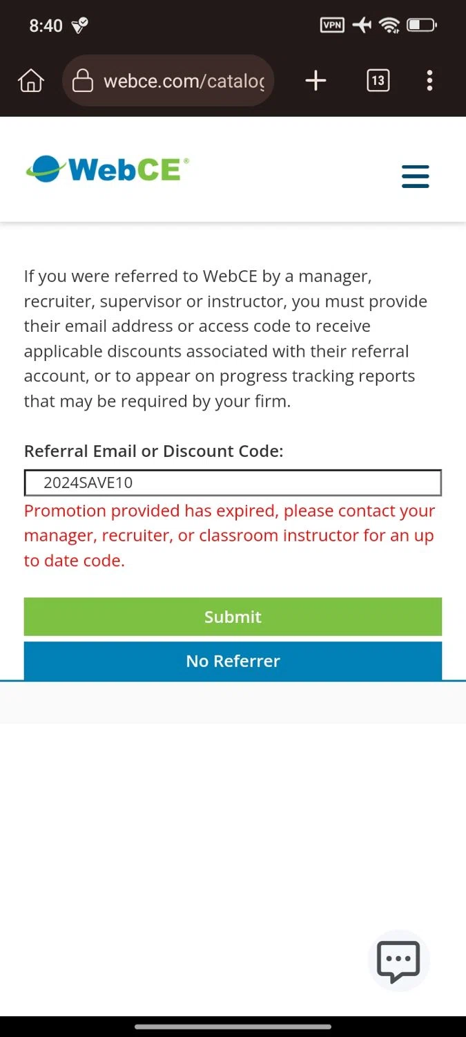 WebCE Coupon Codes (2 Verified) - $5 Off Sitewide Mar 2025