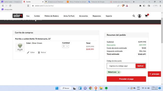 Weber Promo Codes - 15% Off Coupons May 2025