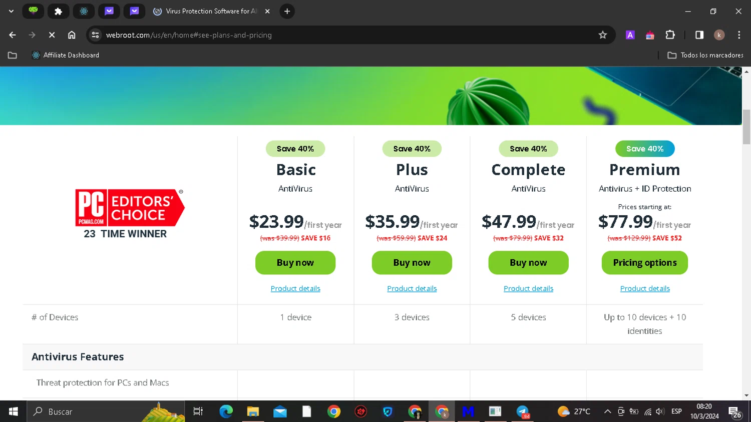 Webroot Coupons - $65 Off | January 2025