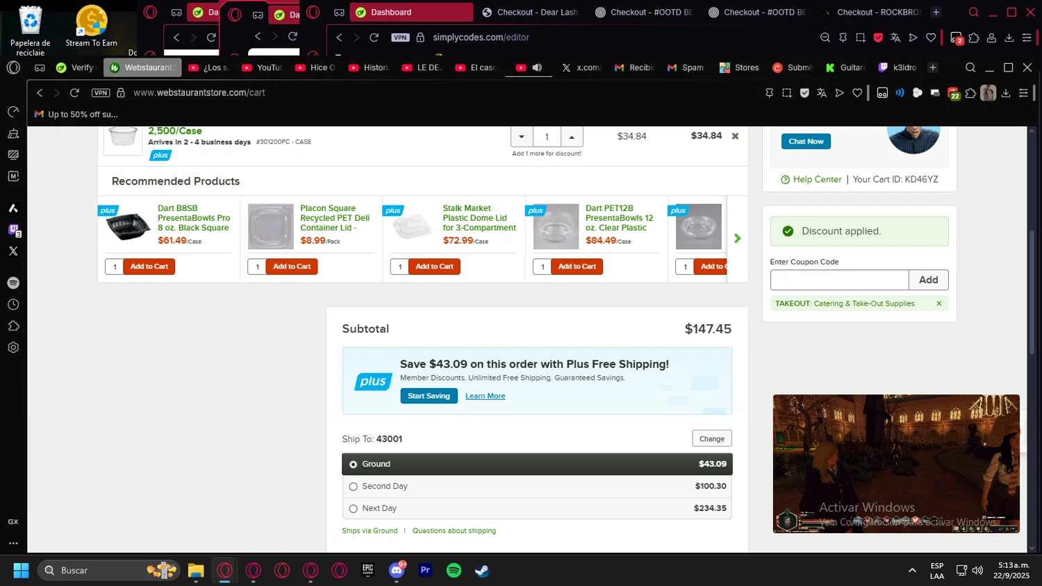 Webstaurant Store Promo Codes - 15% Off Oct 2025