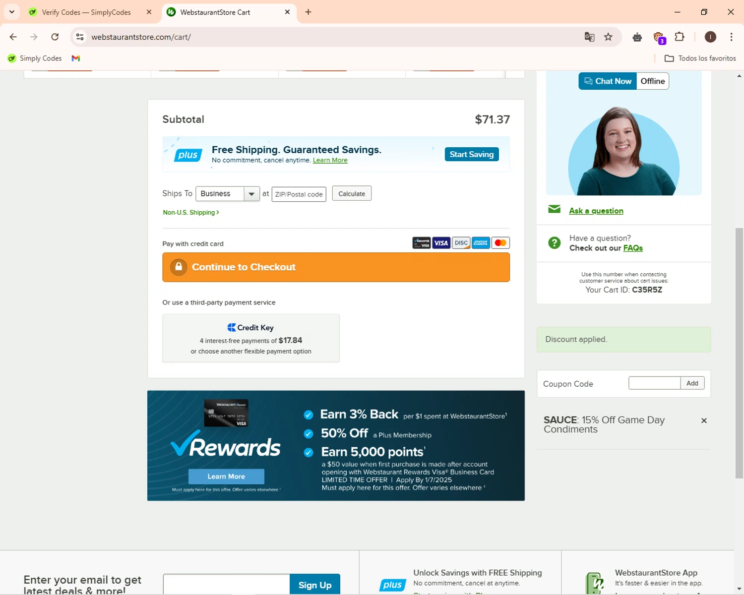 Webstaurant Store Coupon Codes - 5% Off | November 2024