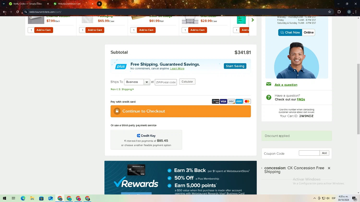 Webstaurant Store Coupon Codes - 5% Off | November 2024