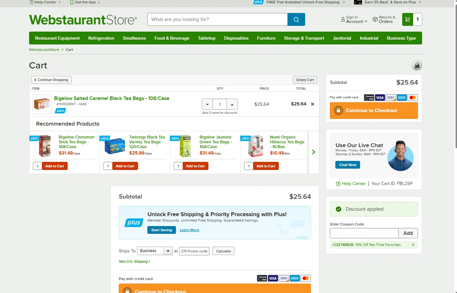 Webstaurant Store Promo Codes - 10% Off Oct 2025