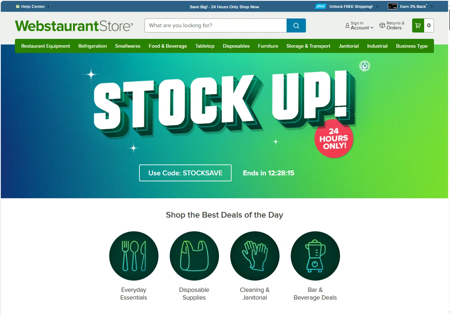 Webstaurant Store Coupon Codes - 5% Off | November 2024
