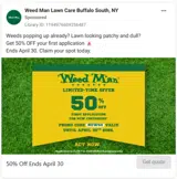 Weed Man Promo Codes - 50% Off w/Code Coupons Jun 2026