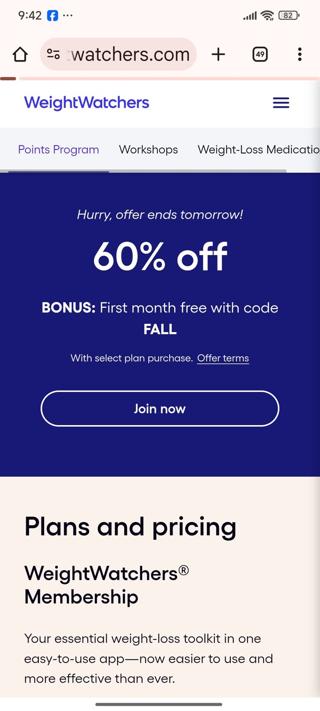 WeightWatchers Promo Codes - $5 Off (Verified) Oct 2025