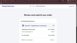 WeightWatchers Promo Codes - $5 Off (Verified) Sep 2025
