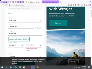 WestJet Promo Codes - 10% Off Coupons Sep 2025
