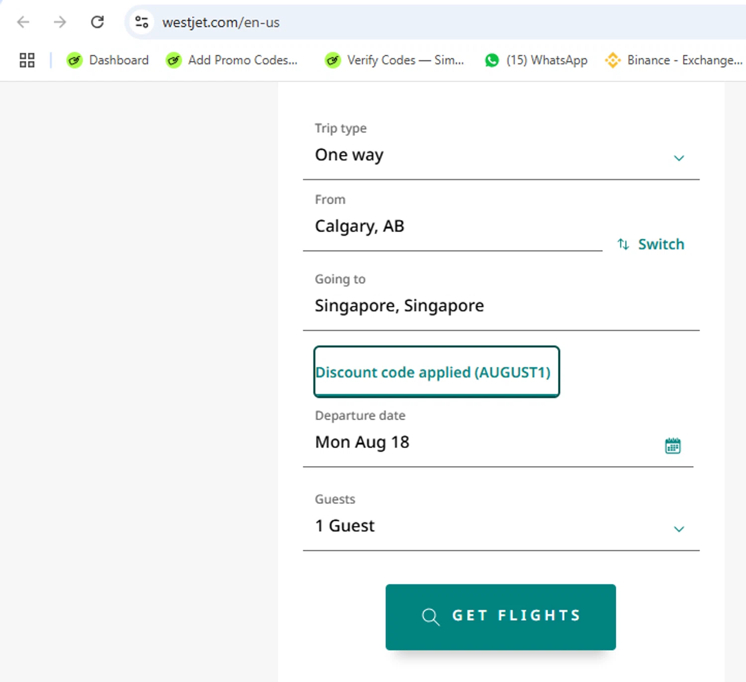 WestJet Promo Codes - 10% Off Coupons Oct 2025