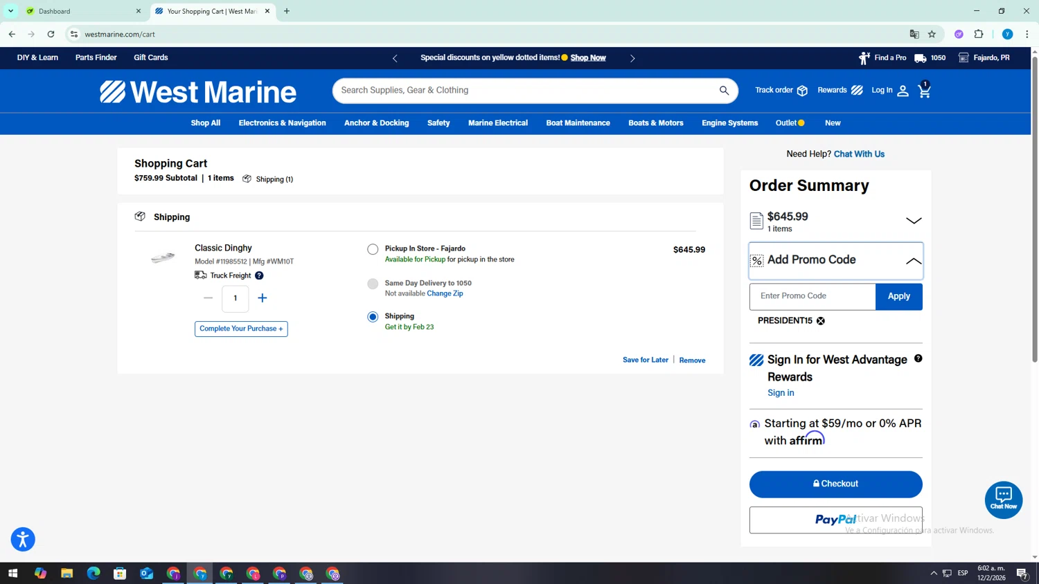 West Marine Promo Codes - 15% Off (5 Verified) Mar 2026