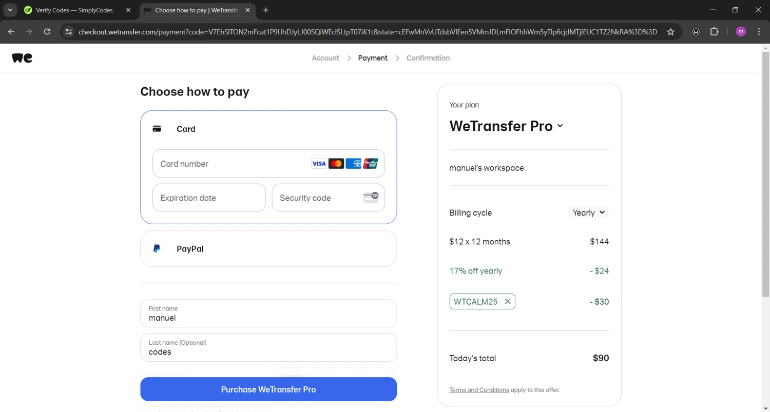 WeTransfer Promo Codes - 17% Off | September 2024