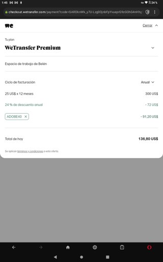 WeTransfer Promo Codes (1 Verified) - 40% Off Feb 2025