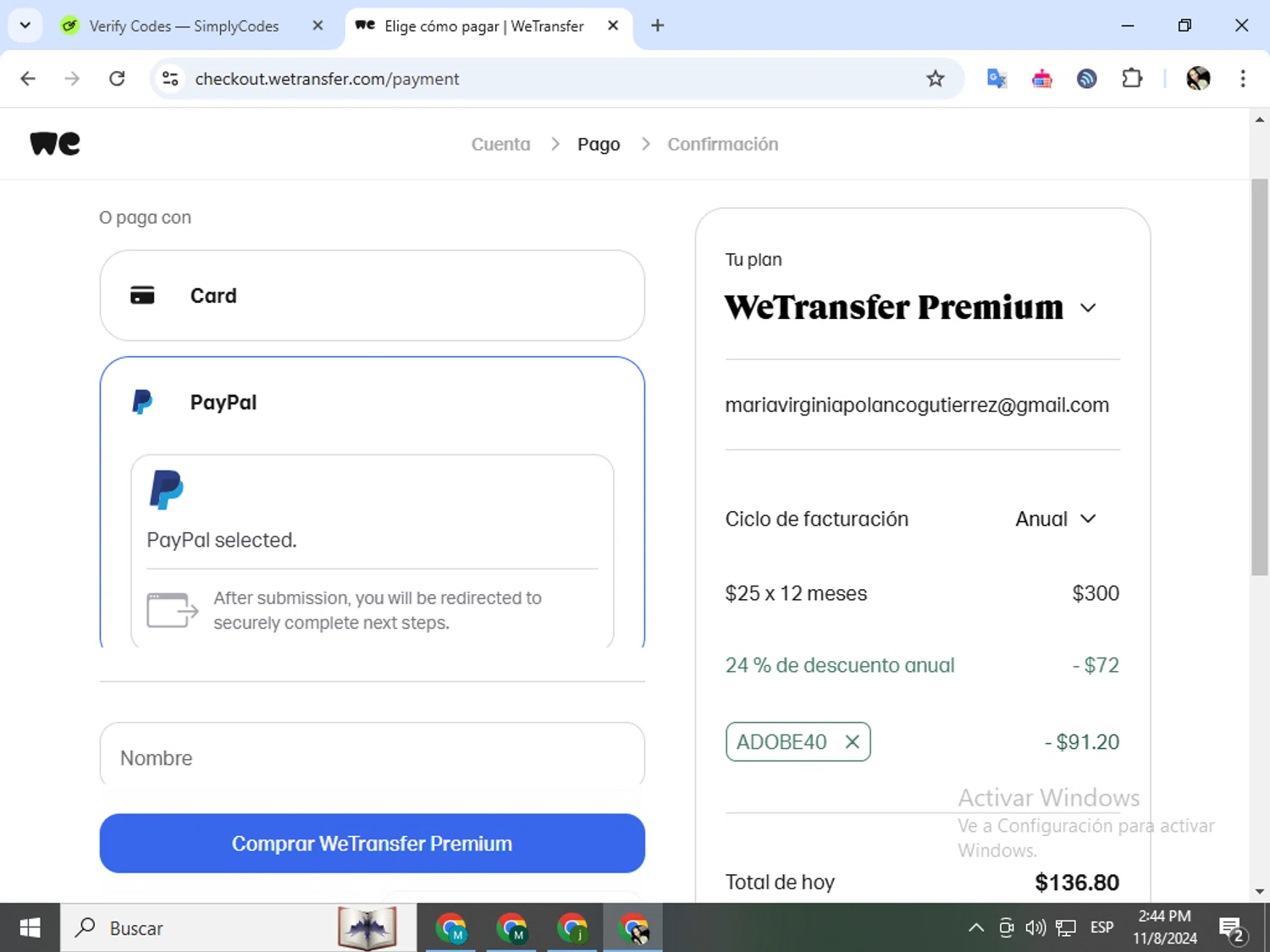 WeTransfer Promo Codes - 40% Off | December 2024