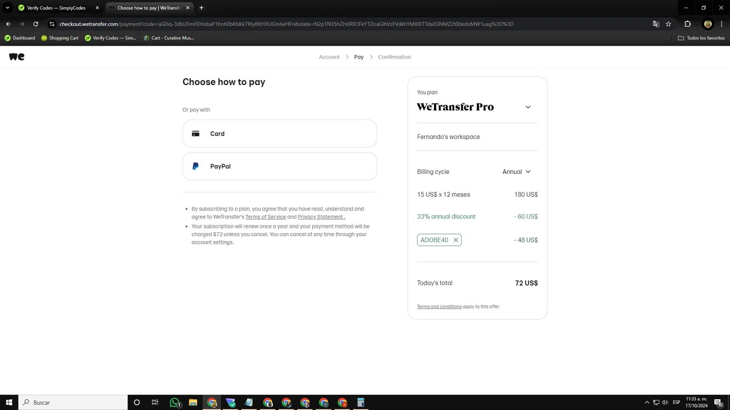 WeTransfer Promo Codes - 40% Off | November 2024