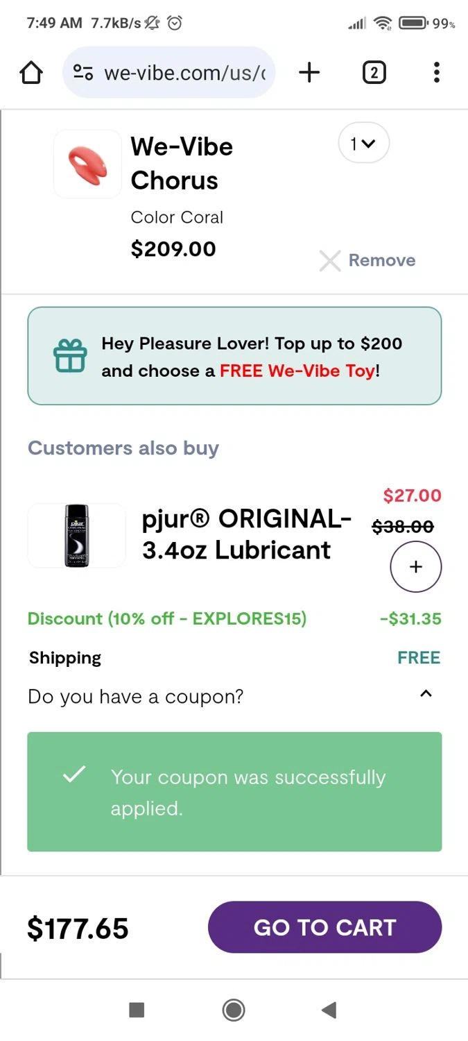 We-Vibe Coupons - 15% Off | October 2024