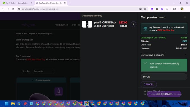 We-Vibe Discount Codes - 15% Off (5 Verified) May 2025