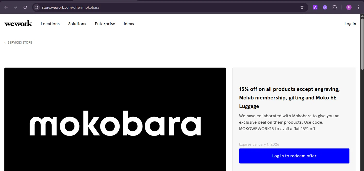 Wework Promo Codes - 15% Off (2 Verified) Jan 2026