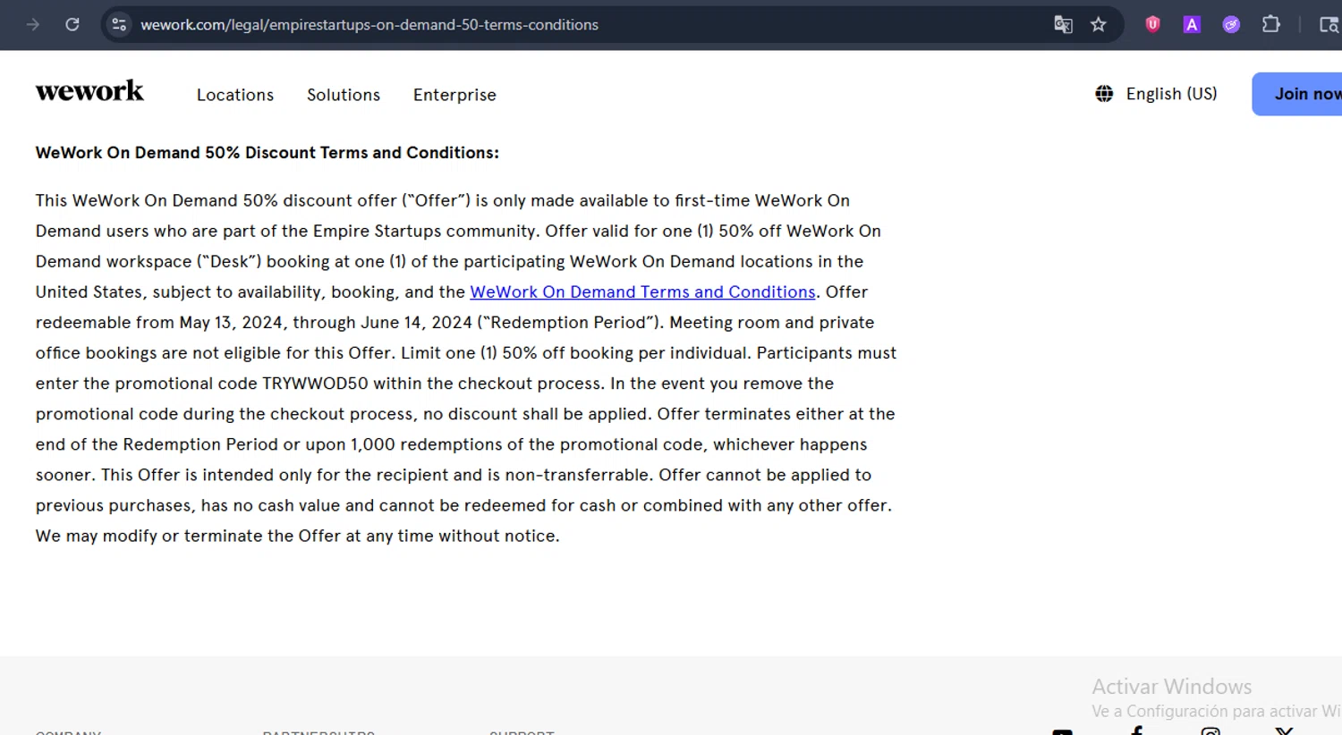 Wework Promo Codes - $10 Off Coupons Sep 2025