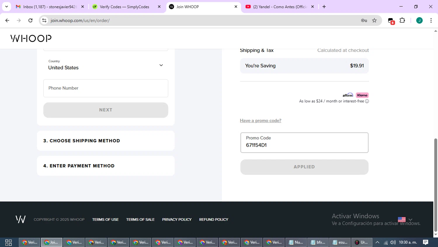Whoop Promo Codes (20 Verified) - 10% Off Sitewide Oct 2025