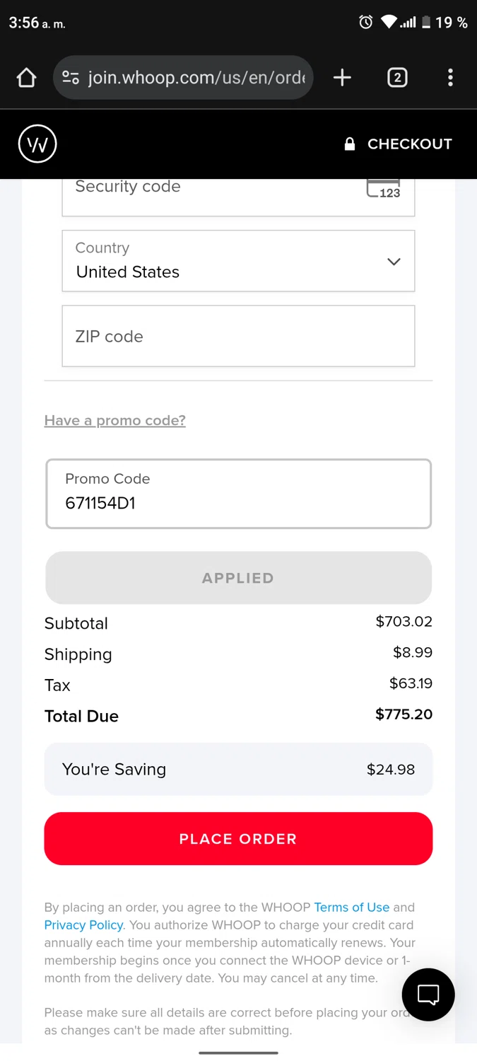 Whoop Promo Codes (20 Verified) - 10% Off Sitewide Oct 2025