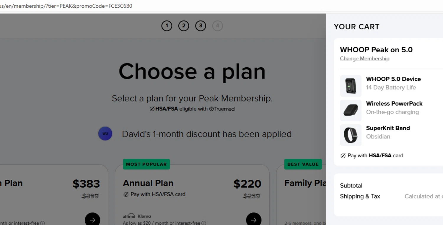 Whoop Promo Codes (17 Verified) - w/Code Oct 2025