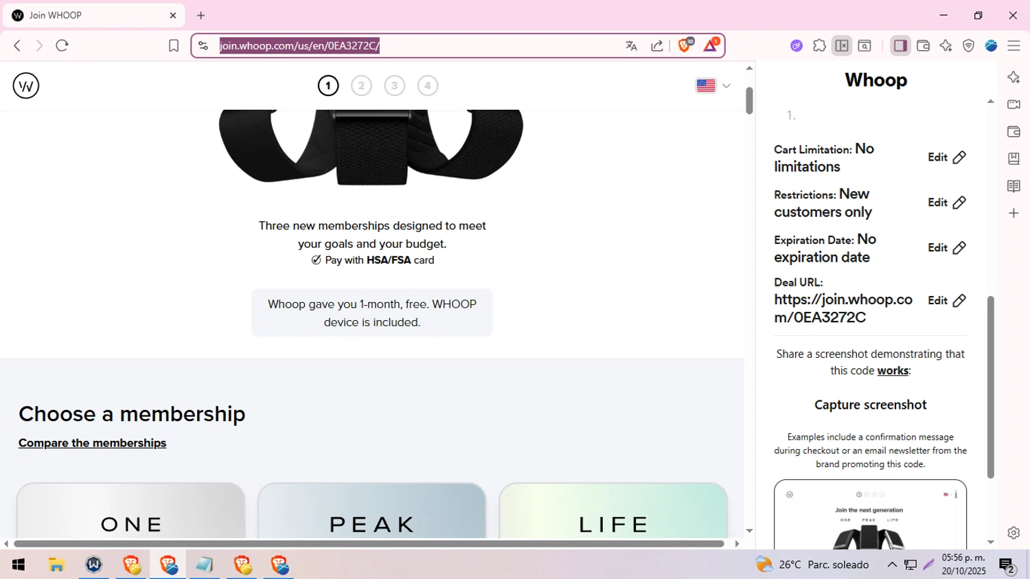 Whoop Promo Codes (18 Verified) - w/Code Oct 2025