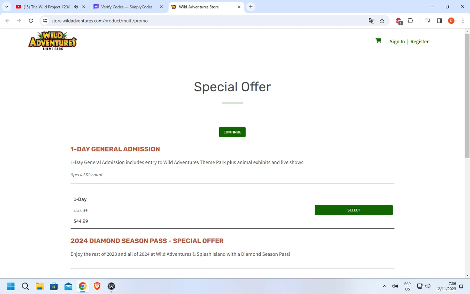 Wild Adventures Promo Codes – 35% Off | July 2024