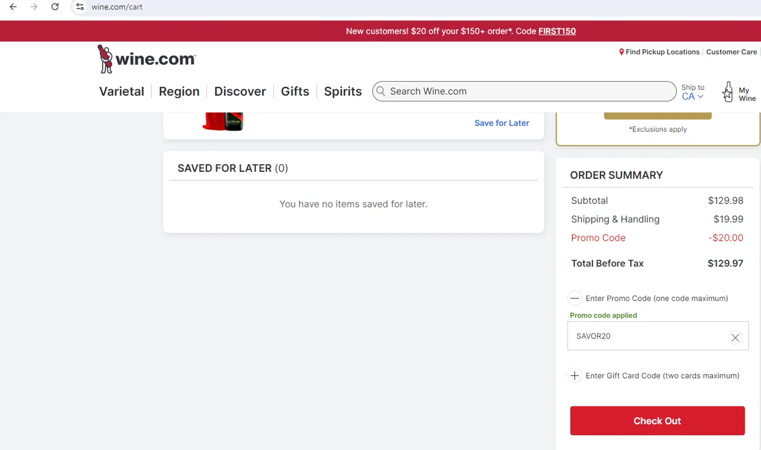 Wine.com Promo Codes - 10% Off | September 2024