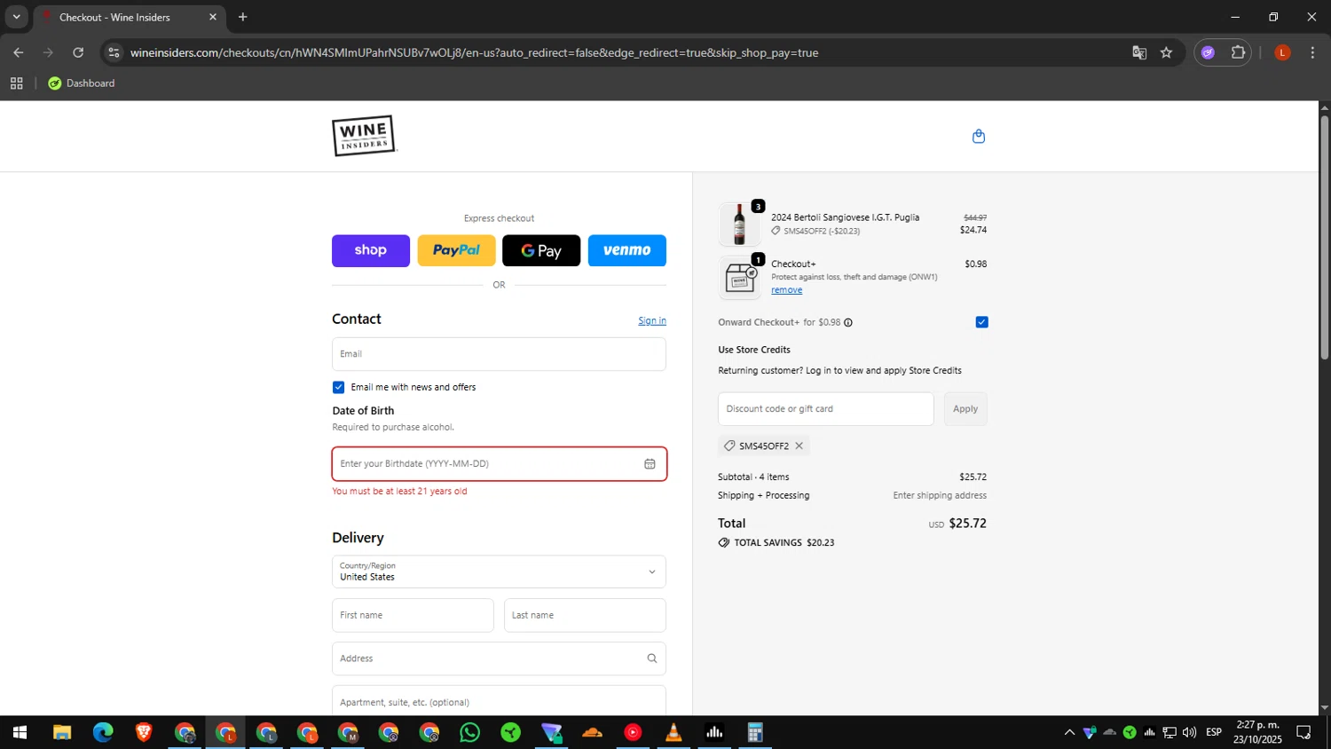 Wine Insiders Promo Codes - $60 Off (Verified) Oct 2025