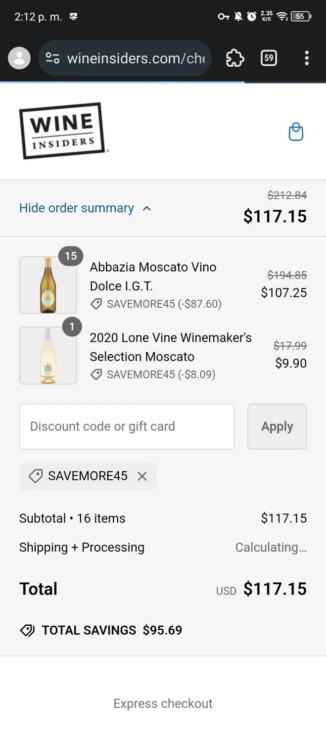 Wine Insiders Promo Codes - 36% Off | November 2024