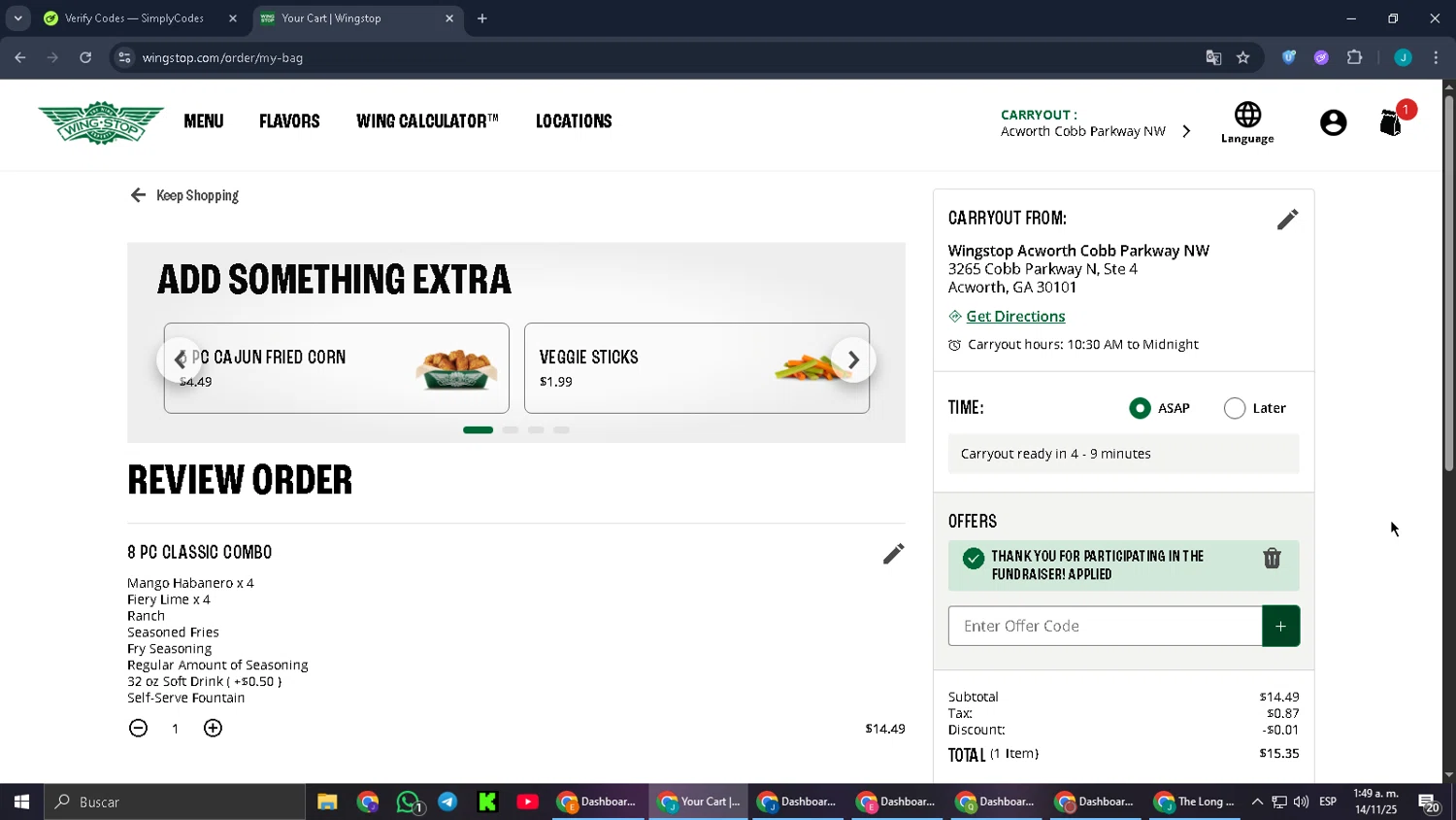 Wingstop Promo Codes - 10% Off Sitewide Coupons Jan 2026