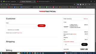 Wing Tactical Promo Codes (1 Verified) - 20% Off Jul 2025