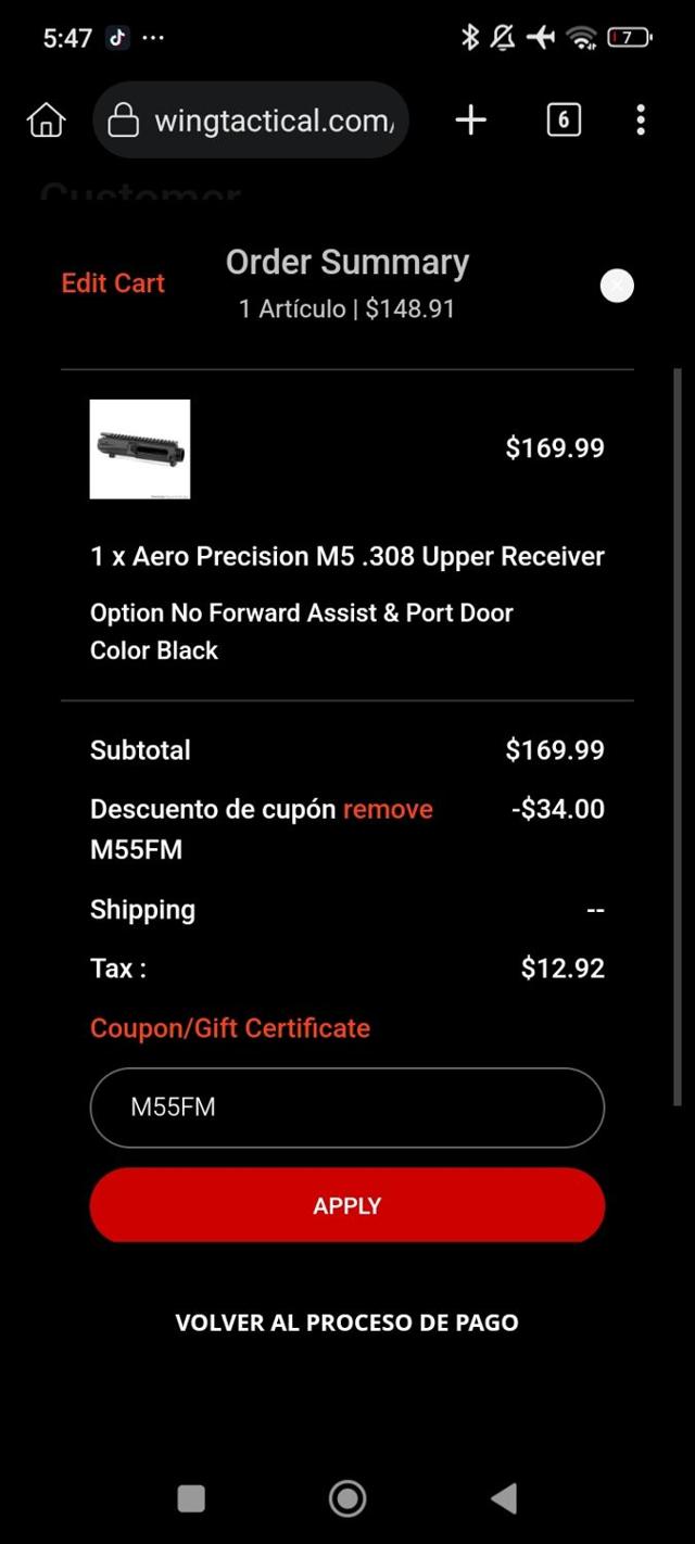 Wing Tactical Promo Codes - 20% Off Coupons Oct 2025