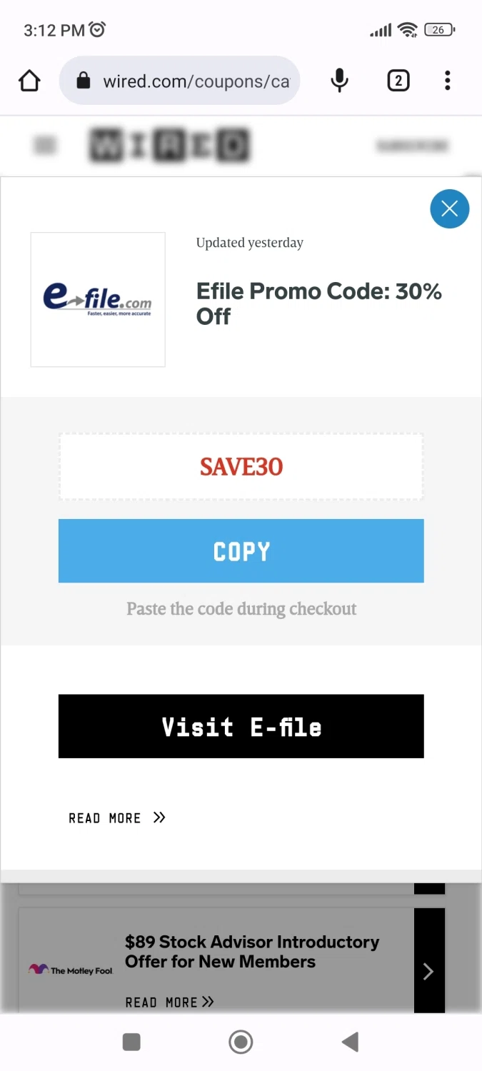 WIRED Promo Codes - $30 Off | September 2024