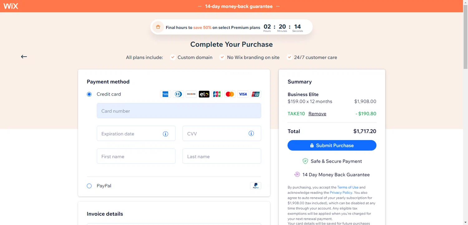 Wix Promo Codes - 10% Off | December 2024