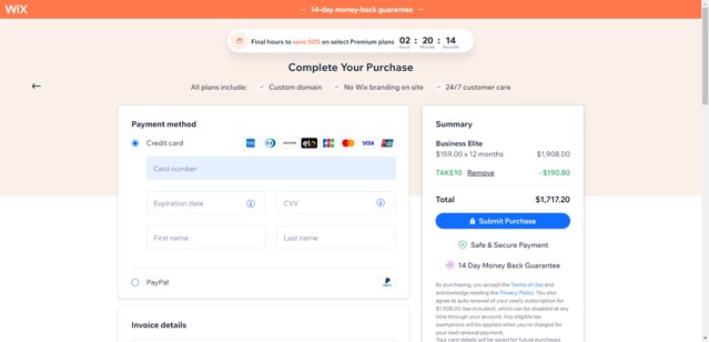 Wix Promo Codes - 10% Off | January 2025