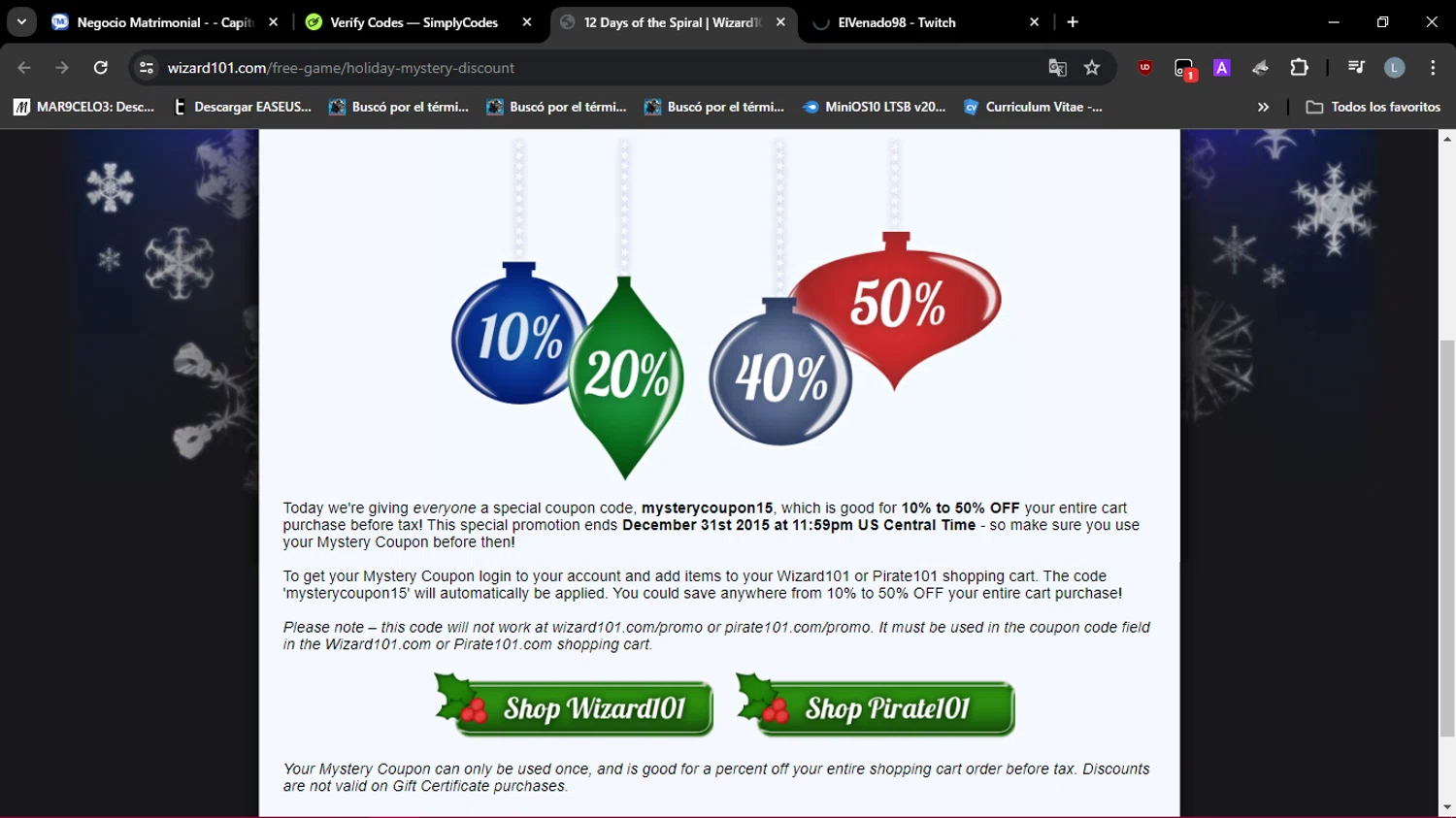 Wizard101 Coupon Codes - 50% Off Coupons Jan 2025