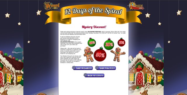 Wizard101 Coupon Codes (1 Verified) - 50% Off Apr 2025