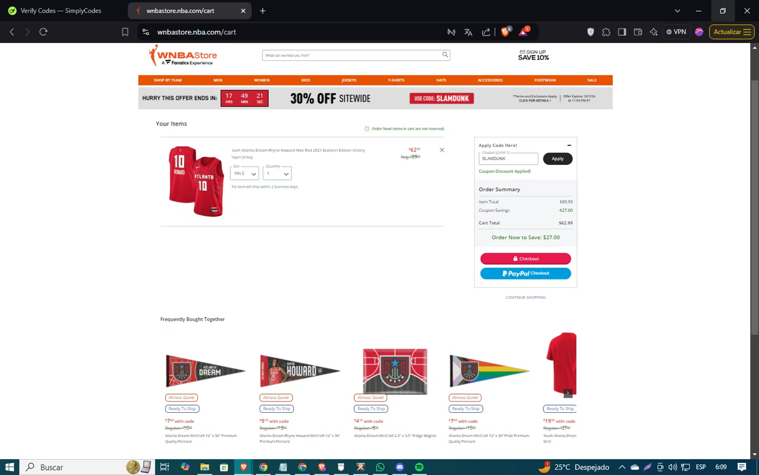 WNBA Store Coupon Codes - 30% Off | November 2024