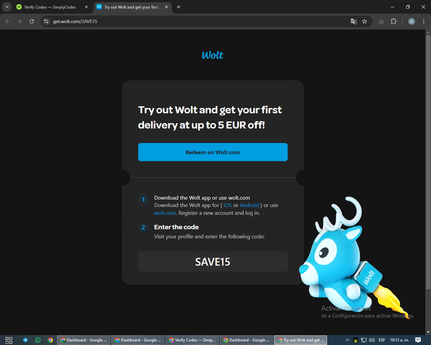 Wolt Promo Codes - $6 Off | October 2024