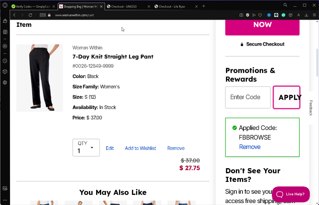 Woman Within Promo Codes - 50% Off | September 2024