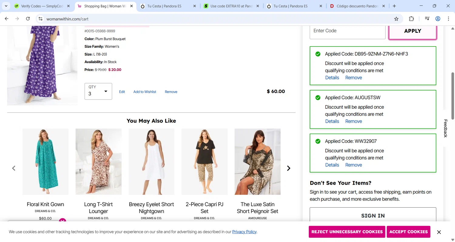 Woman Within Promo Codes - 60% Off (Verified) Nov 2025