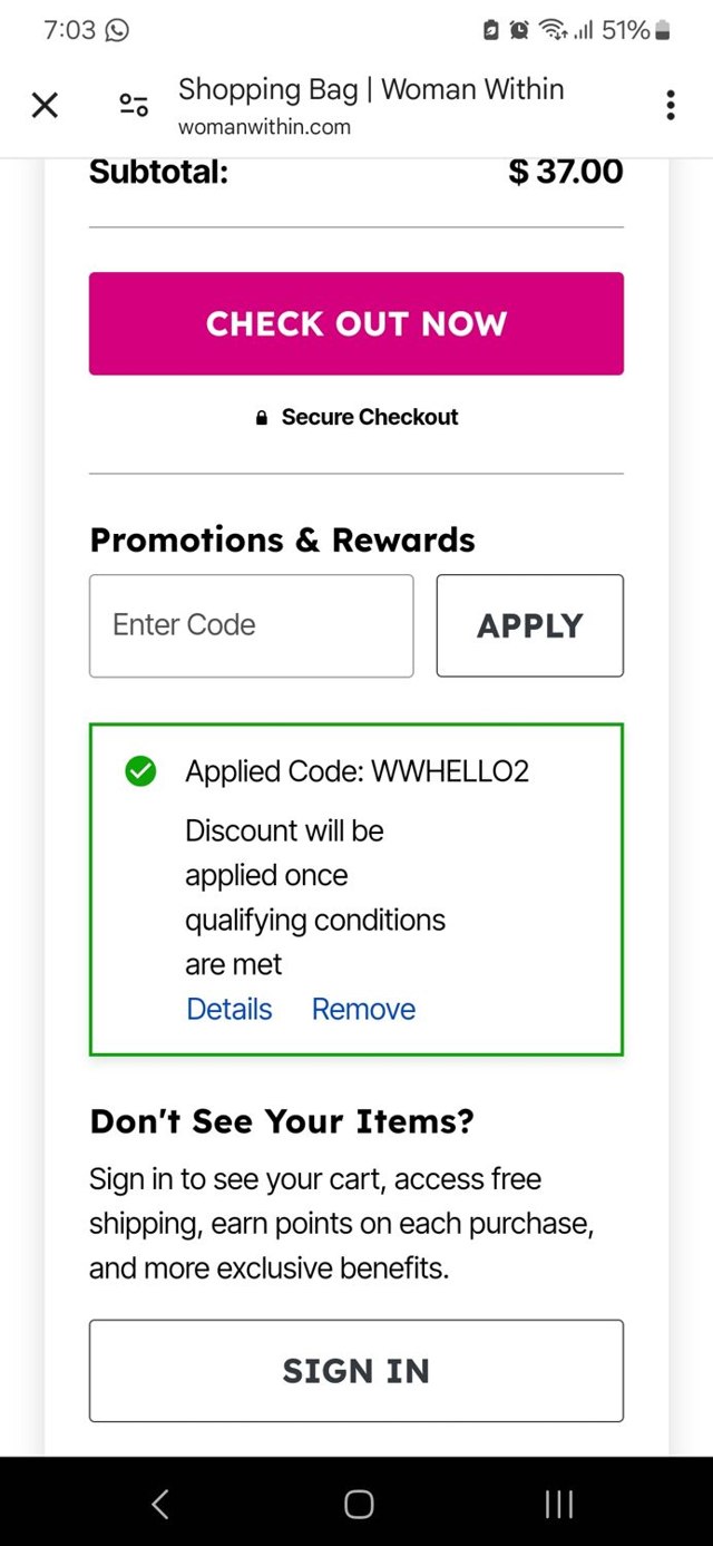 Woman Within Promo Codes - 50% Off | September 2024