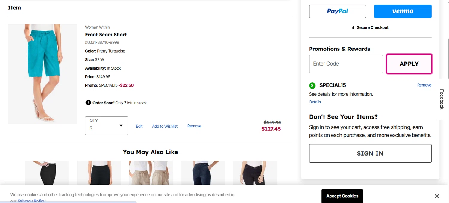 Woman Within Promo Codes - 60% Off (Verified) Aug 2025