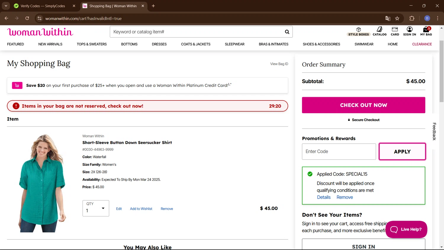Woman Within Promo Codes - 60% Off (Verified) Sep 2025