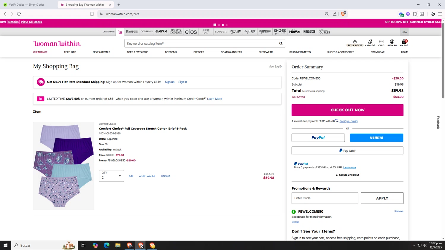 Woman Within Promo Codes - 70% Off (Verified) Oct 2025